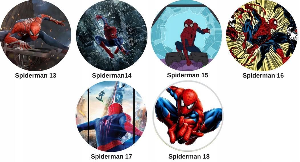 Spiderman W Ogniu Opłatek Urodzinowy + Napis 10105411830 - Ceny i ...