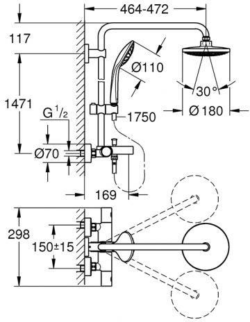 Zestaw prysznicowy GROHE Euphoria 27475000 - Opinie i ceny na Ceneo.pl