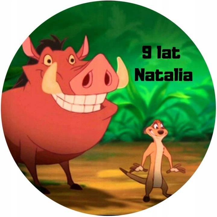 Opłatek na tort Król Lew Timon i Pumba +nap 9934430378 - Ceny i opinie ...