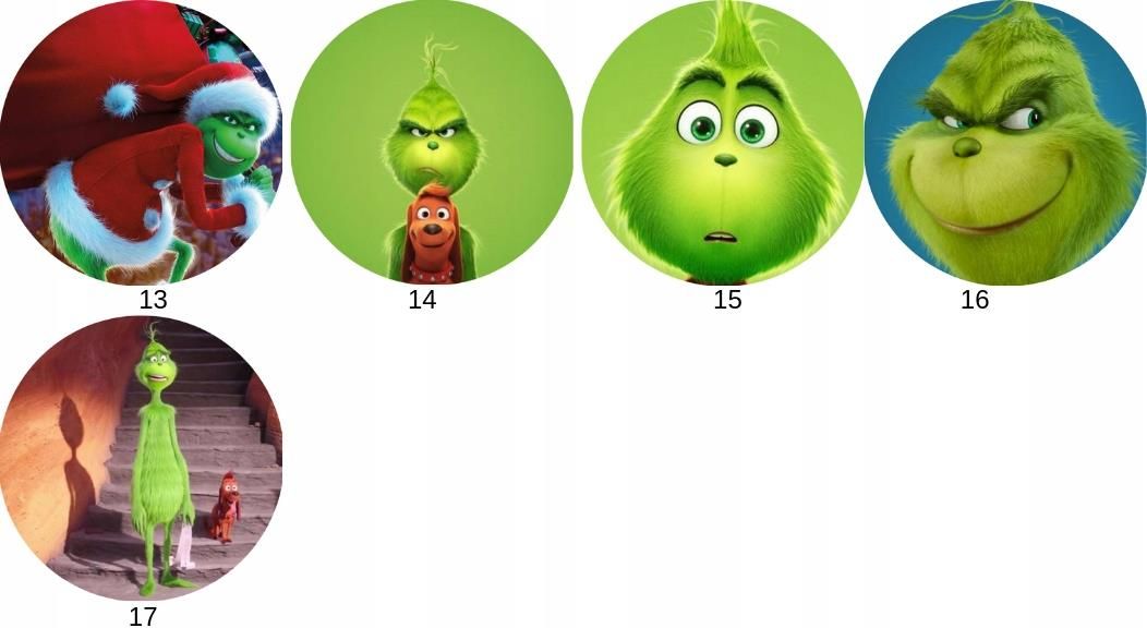 Opłatek na tort The Grinch bombka 20 cm +nap 9942541474 - Ceny i opinie ...