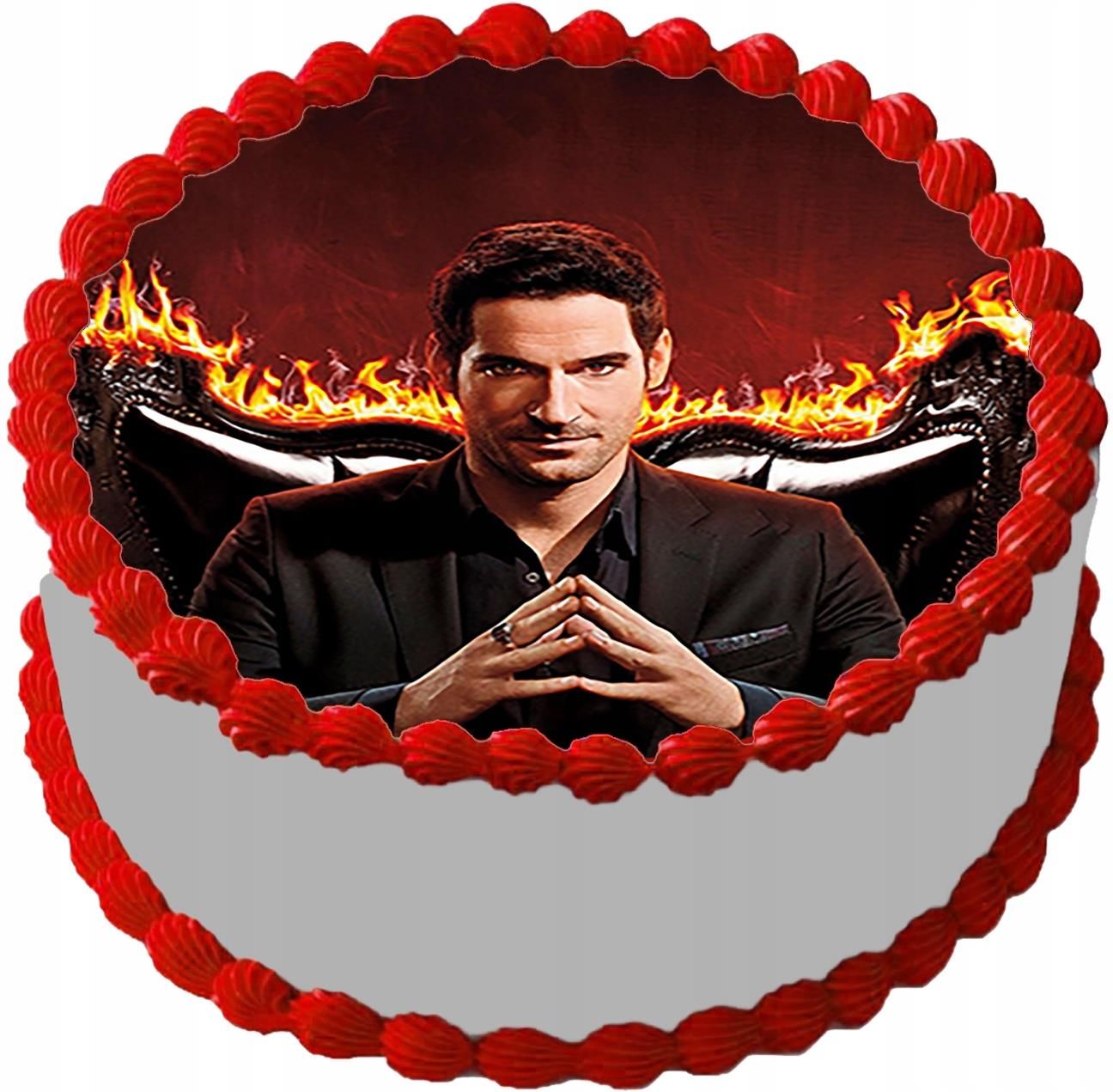 Opłatek Jadalny 24CM Na Tort - Lucifer Lucyfer 11099431412 - Ceny i ...