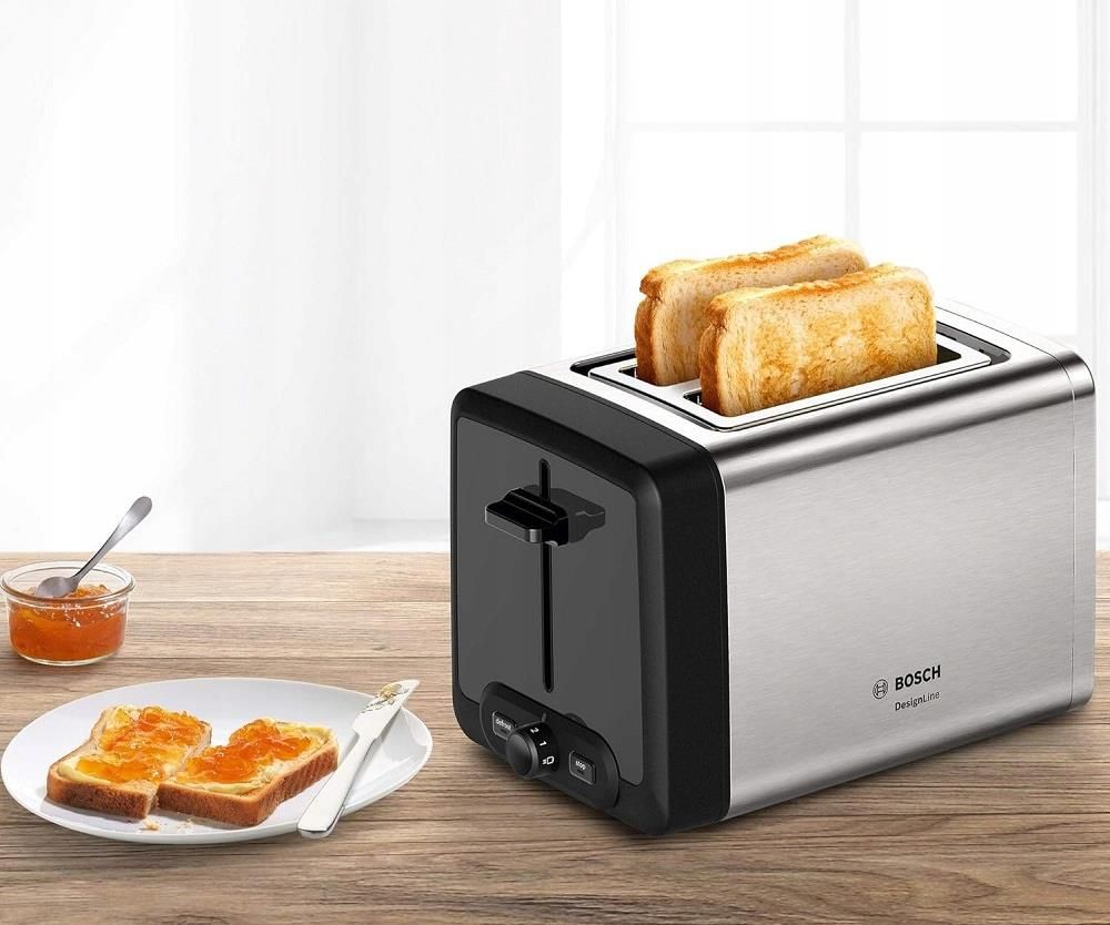 Toster Bosch DesignLine TAT4P420DE - Opinie i ceny na Ceneo.pl