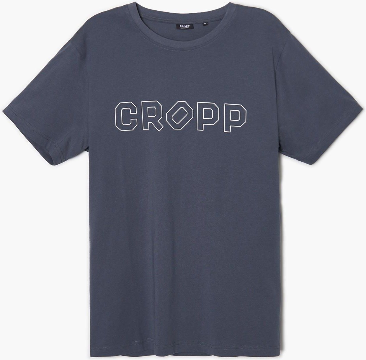 Cropp - Koszulka z nadrukiem Cropp - Szary - Ceny i opinie - Ceneo.pl