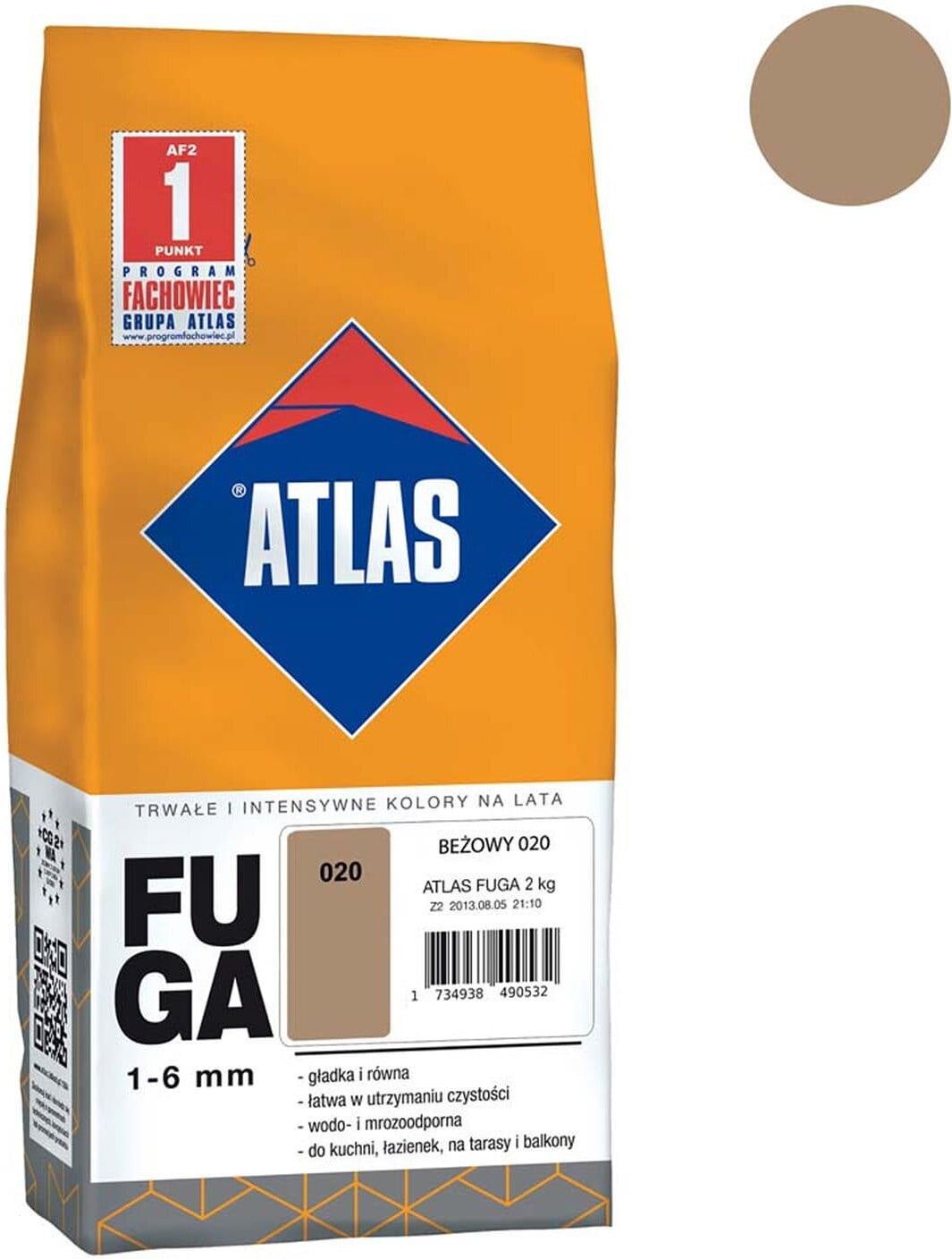 Fuga Atlas Fuga 1-6 Mm 020 Beżowa 2 Kg - Opinie i ceny na Ceneo.pl