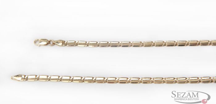 Sklep Jubilerski Sezam złoty łańcuszek o wyszukanym sploci 15110 - Ceny ...