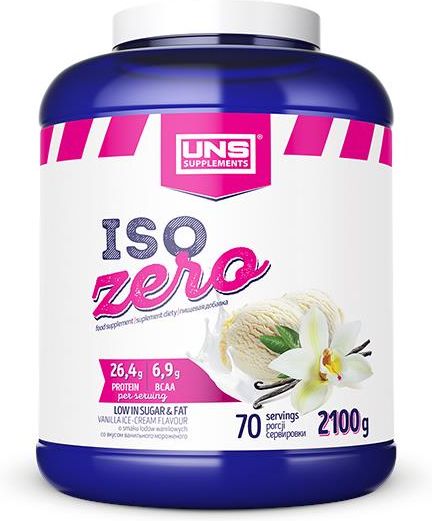 Odżywka białkowa Uns Iso Zero 2100g - Ceny i opinie - Ceneo.pl