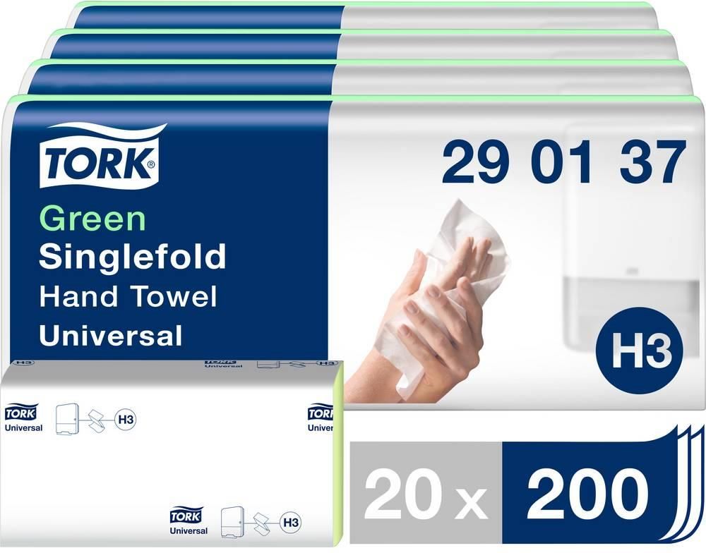 Tork Ręczniki Papierowe Zickzack C&C Universal Zielony 20X200 Ark ...