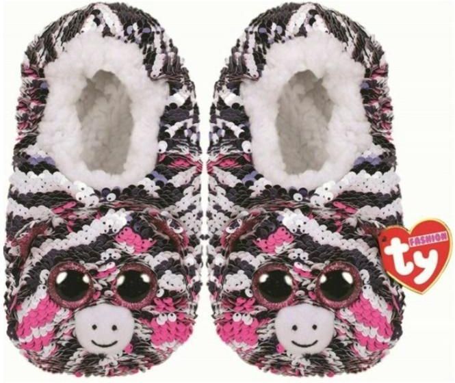 Ty Inc. Ty Fashion Sequins Cekinowe Pantofle Zoe Zebra Rozm.S (28 31 ...