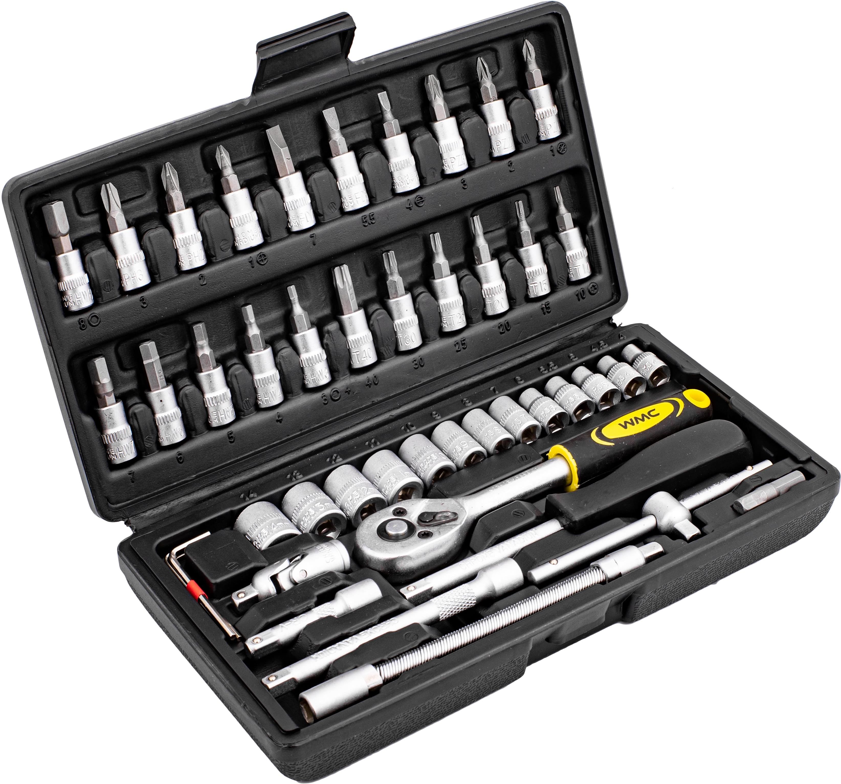 Wmc Tools Zestawy Nasadowyche Nasadowe Bity Torx Hex 46El. 2327 - Opinie i ceny na Ceneo.pl