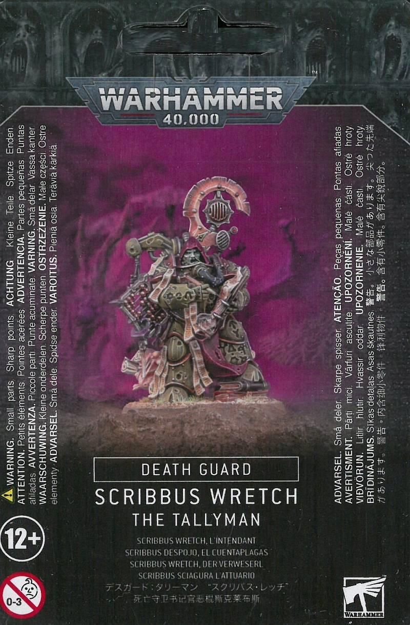 Games Workshop Warhammer 40k Death Guard Scribbus Wretch The Tallyman ...