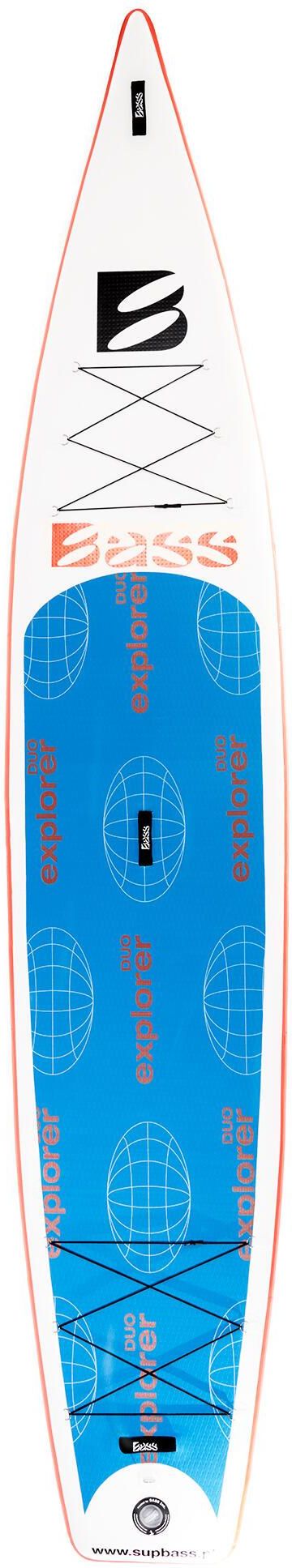 Sup Bass Deska Explorer Duo Biały Niebieski Pomarańczowy - Ceny i ...