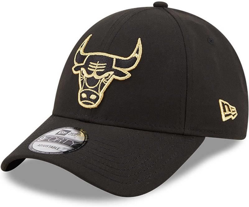 Czapka New Era Chicago Bulls NBA Black and Gold 9FORTY - 60184697 ...