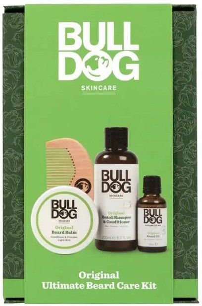 BULLDOG ORIGINAL ULTIMATE BEARD CARE KIT ZESTAW KOSMETYKÓW DLA MĘŻCZYZN ...