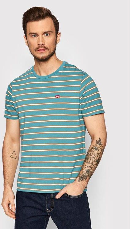Levi's® T-Shirt The Original 56809-0065 Niebieski Standard Fit - Ceny i ...