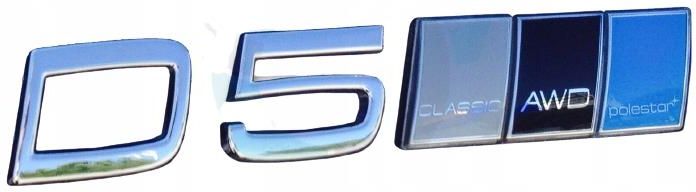 Pokrowiec samochodowy VOLVO POLESTAR ZNACZEK LOGO EMBLEMAT KLAPA TYŁ ...