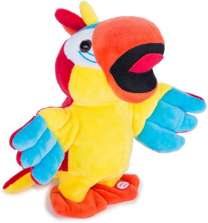 Gadająca Papuga Wykonana Z Pluszu Powtarza Gra Muzykę - Gry, puzzle ...