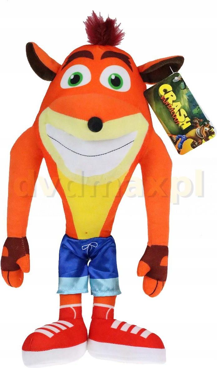 Crash Bandicoot Plush (21 Cm) Pluszak - - Ceny i opinie - Ceneo.pl