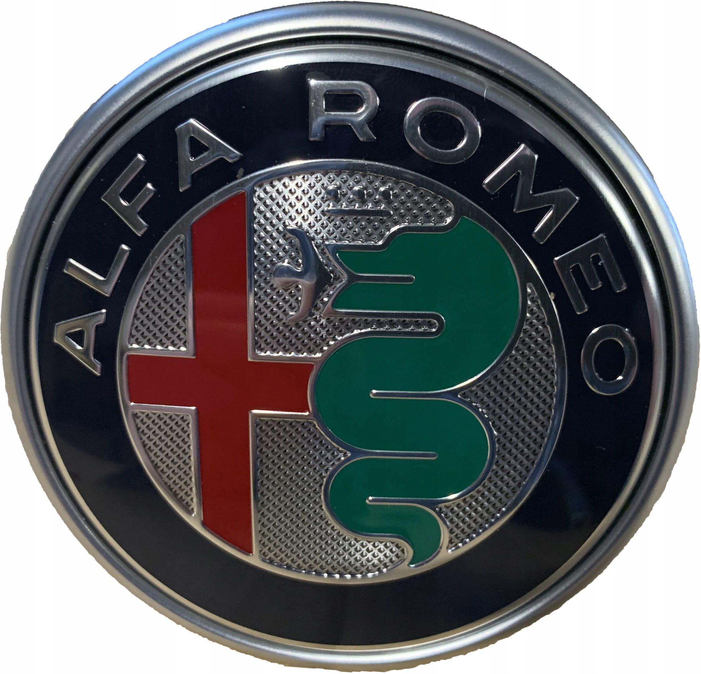 Pokrowiec samochodowy ALFA ROMEO EMBLEMAT ZNACZEK KLAPA TYŁ 74MM MITO - Opinie i ceny na Ceneo.pl