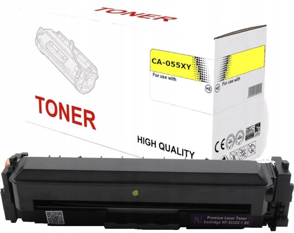 WHITE BOX TONER CANON LBP663 MF742CDW MF744CDW CRG055 CMYK (WBCRG055HY ...