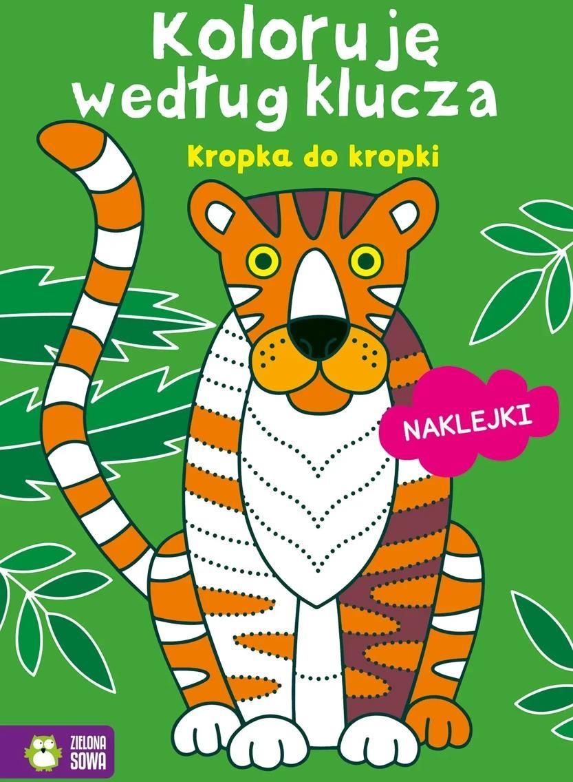 Koloruję według klucza. Kropka do kropki Zielona Sowa - Ceny i opinie - Ceneo.pl