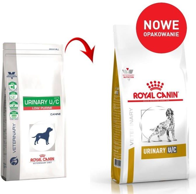 Karma Royal Canin Veterinary Diet Urinary U/C Low Purine Uuc18 14kg ...