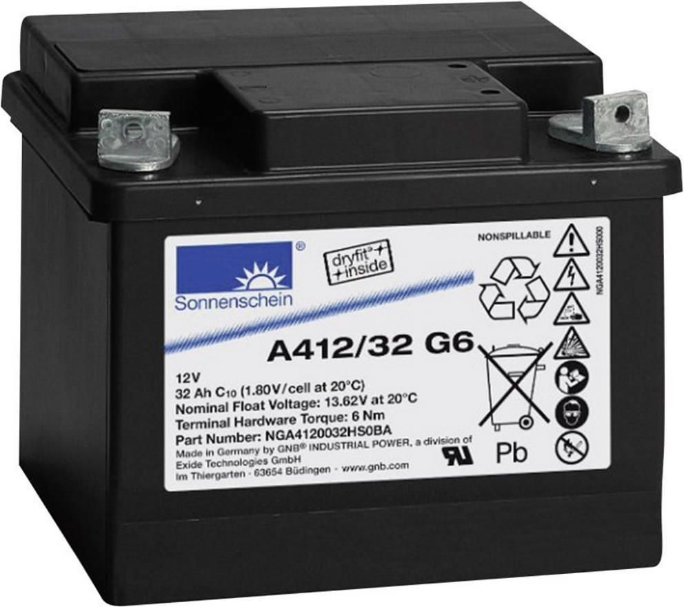 Gnb Sonnenschein Akumulator Żelowy A412/32 G6 12 V 32 Ah - Ceny i opinie - Ceneo.pl