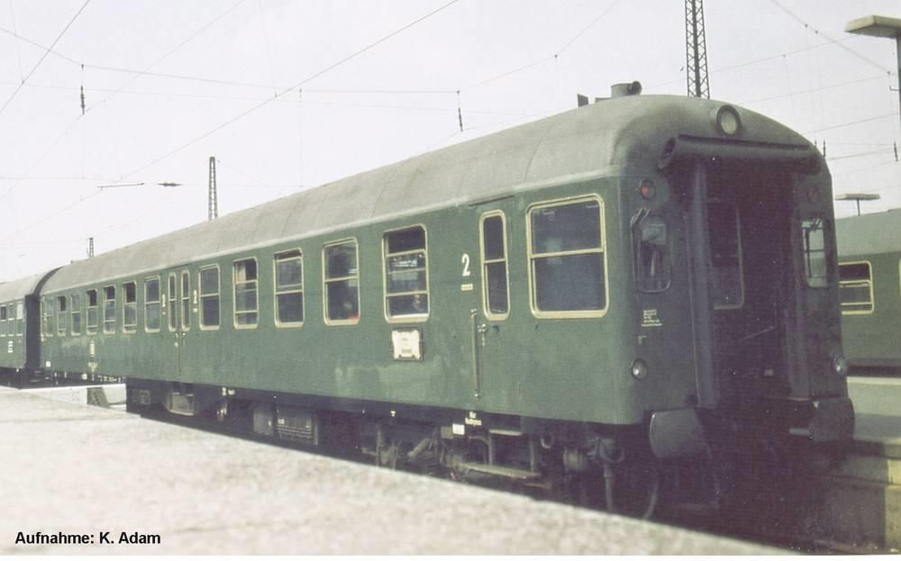 Piko H0 Wagon Osobowy 59682 Wózek Centralny Db Samochód Kontrolny Bymf ...