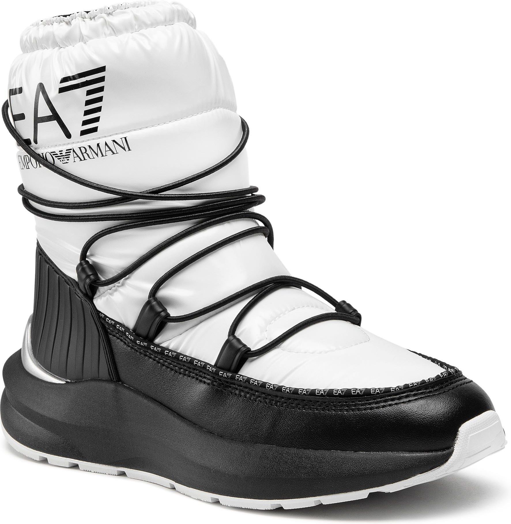 Botki EA7 EMPORIO ARMANI - X8M002 XK230 D611 White/Black/Mountain - Ceny i opinie - Ceneo.pl