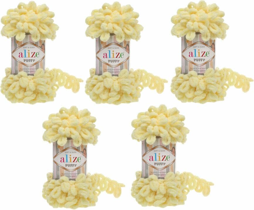 Alize Puffy Set 13 Light Yellow - Ceny i opinie - Ceneo.pl