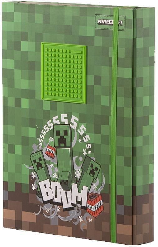 Pixie Crew Pudełko Tekturowe Na Zeszyty Minecraft A4+ Zielone - Ceny i opinie - Ceneo.pl