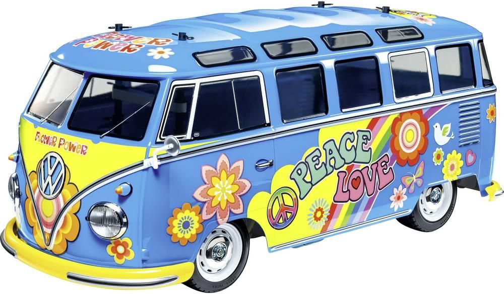 Tamiya Model Samochodu Rc 1:10 Vw Bus Type 2 T1 Flower Power 1:10 ...