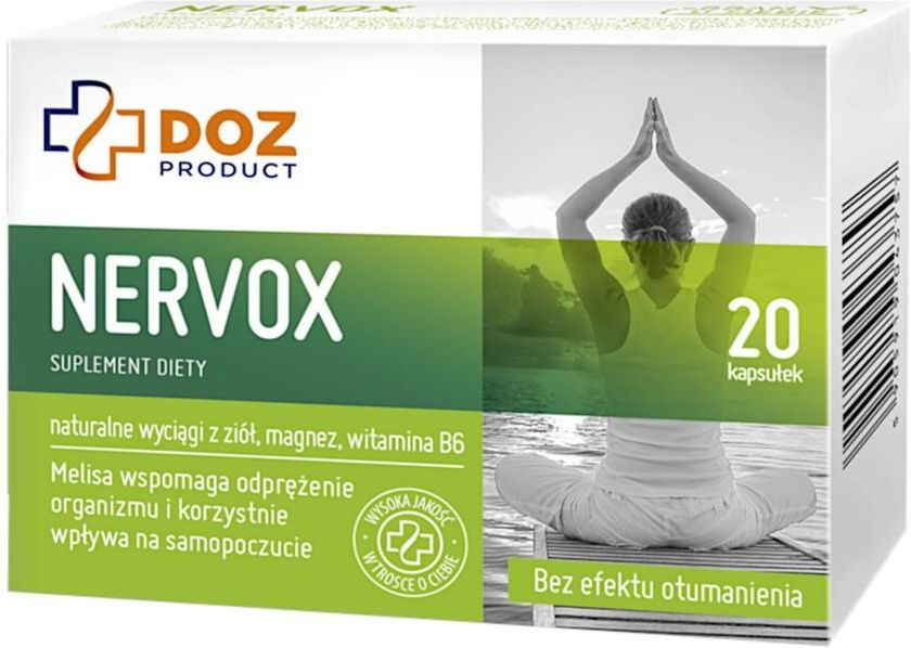 Doz PRODUCT Nervox 20 kpas. - Opinie i ceny na Ceneo.pl
