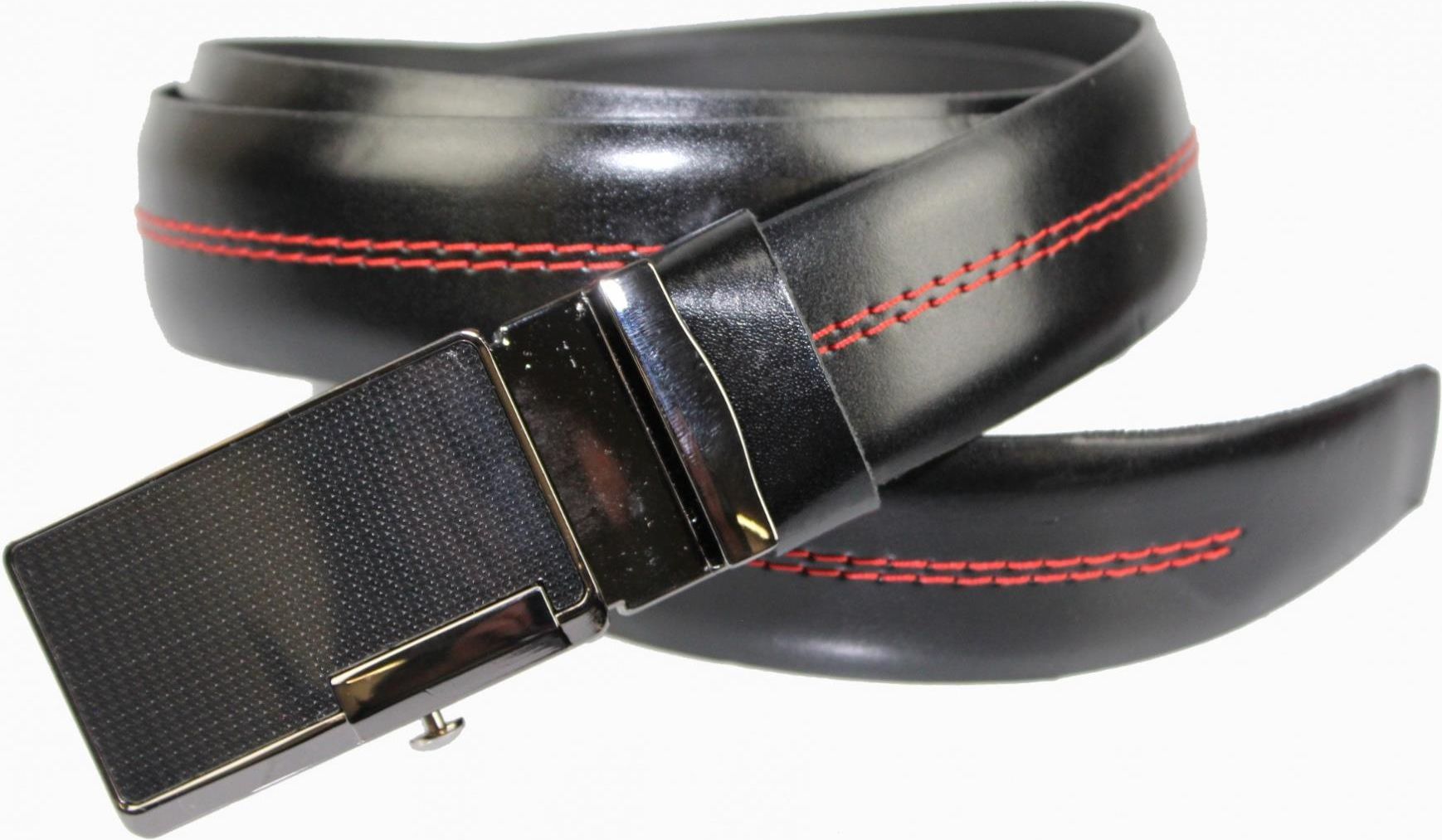 Wizytowy Pasek Skórzany 30 mm COMPLEX (PL) Pełna Klamra AUTOMAT/ZĄBEK ...