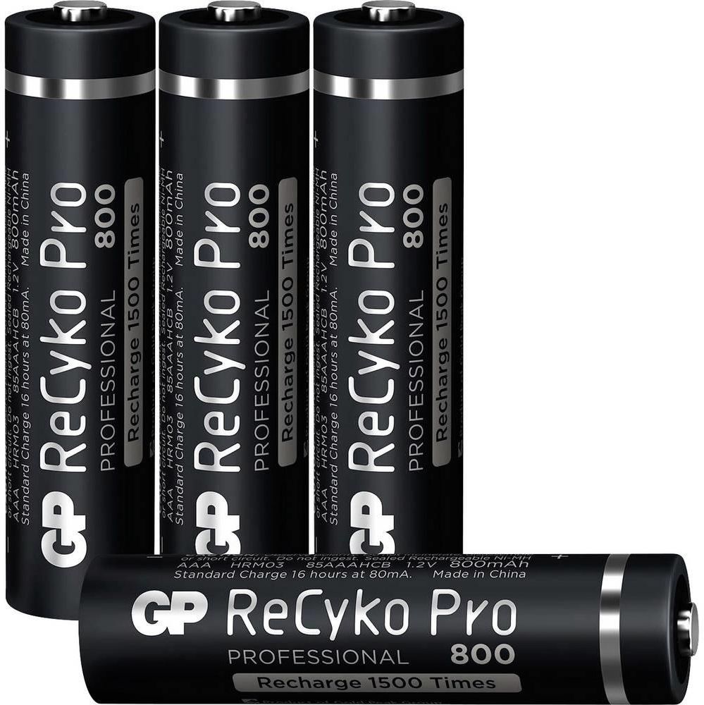 Akumulator AAA/R03 GP Batteries ReCyko+Pro HR03, NiMH, 800 mAh, 1.2 V ...