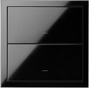 Kontakt-Simon Panel 1-Krotny 2 Klawisze Czarny (10020103138) - Opinie i ...