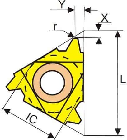 Pafana Płytka do gwintowania-gwint WHITWORTHA (16) 3IR11W - Opinie i ...