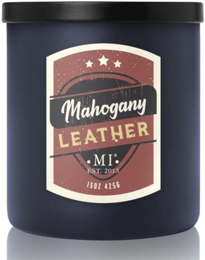 Colonial Candle Świeca Zapachowa Mahogany & Leather 425g 35673112 ...