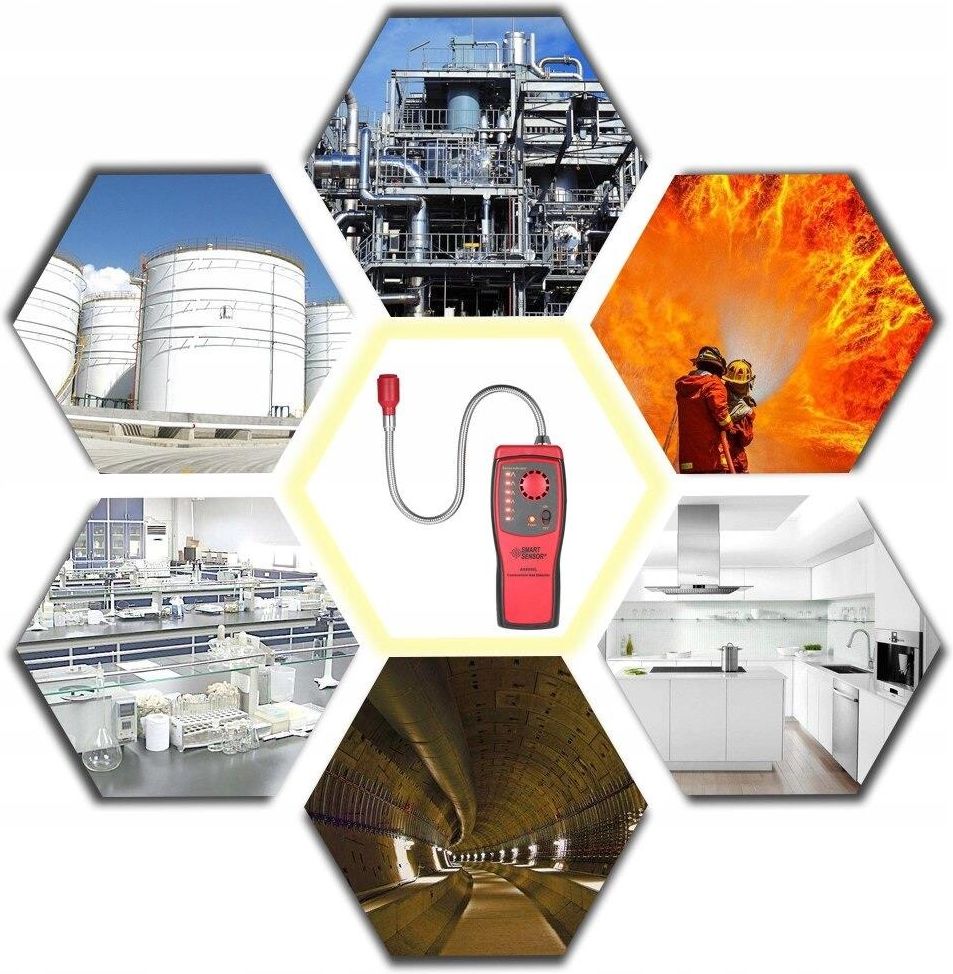 Detektor Smart Sensor Czujnik Gazu Ziemnego LPG (As8800L) - Opinie i ...