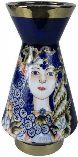 Wazon Dkd Home Decor Porcelana Czarny Shabby Chic (19x19x36 Cm) 6340532 ...