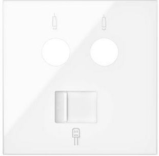 Kontakt-Simon Pokrywa Gniazda Antenowego R/TvSat + Komputerowe Rj45 ...