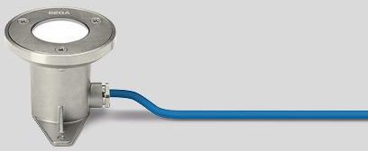 Bega 77027K3 Oprawa Wpuszczana Do Wnętrz I Na Zewnątrz Matowa Stal ...