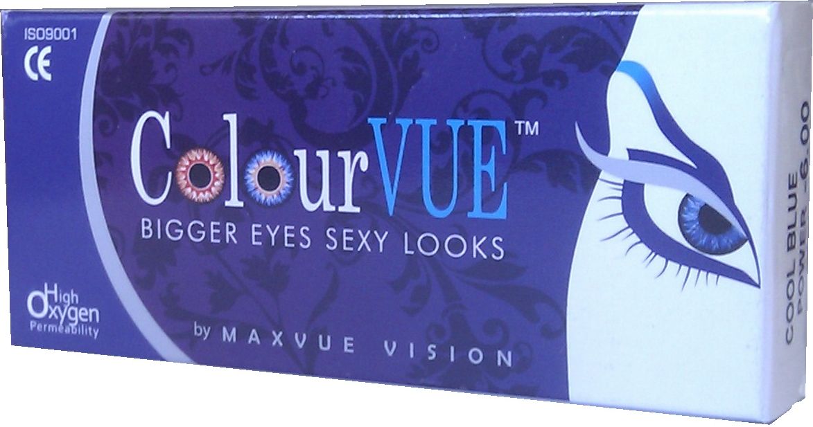 Soczewki Maxvue Vision ColorVUE Crazy Lens 2 szt. - Opinie i ceny na ...