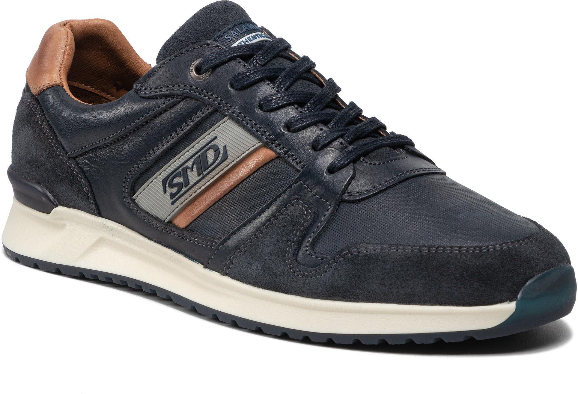 Sneakersy SALAMANDER - Revato 31-48705-22 Navy/Cognac - Ceny i opinie ...