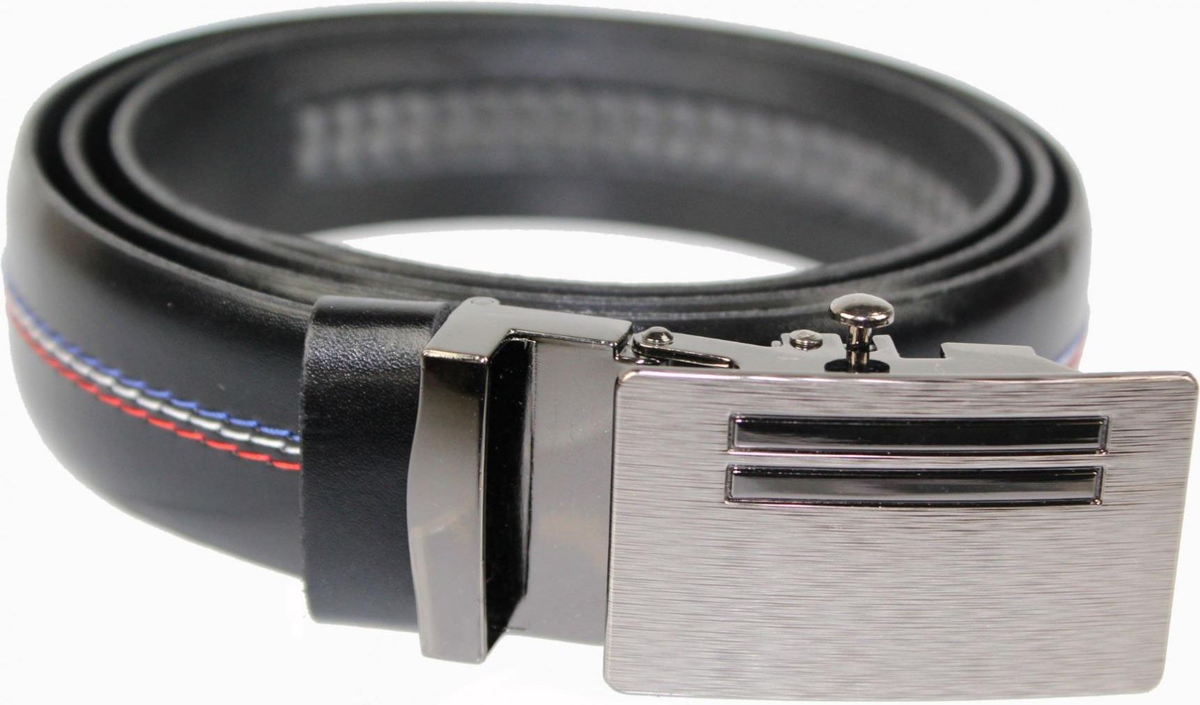 Wizytowy Pasek Skórzany 30 mm COMPLEX (PL) Pełna Klamra AUTOMAT/ZĄBEK ...