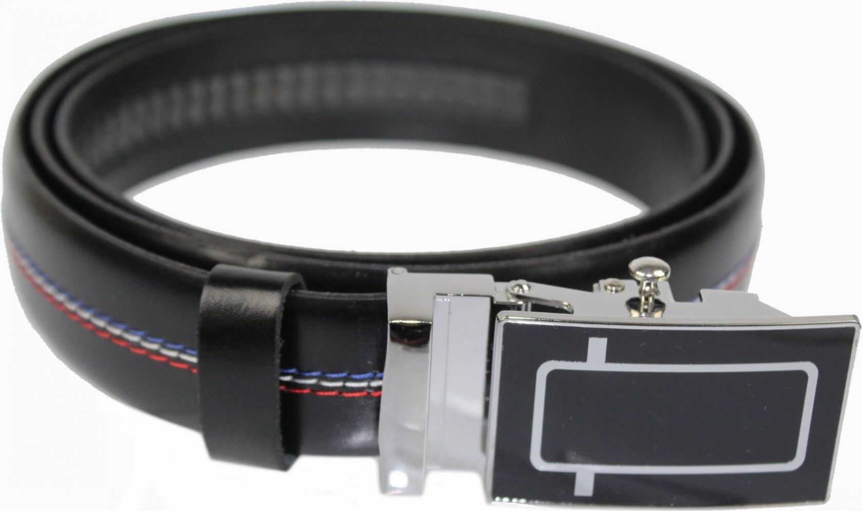 Wizytowy Pasek Skórzany 30 mm COMPLEX (PL) Pełna Klamra AUTOMAT/ZĄBEK ...