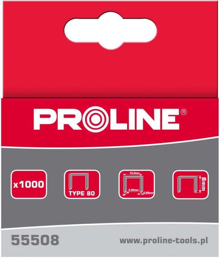 Proline Zszywki typ 80, 10mm, 12,9x0,95mm, 1000 szt, 55510 - Opinie i ...