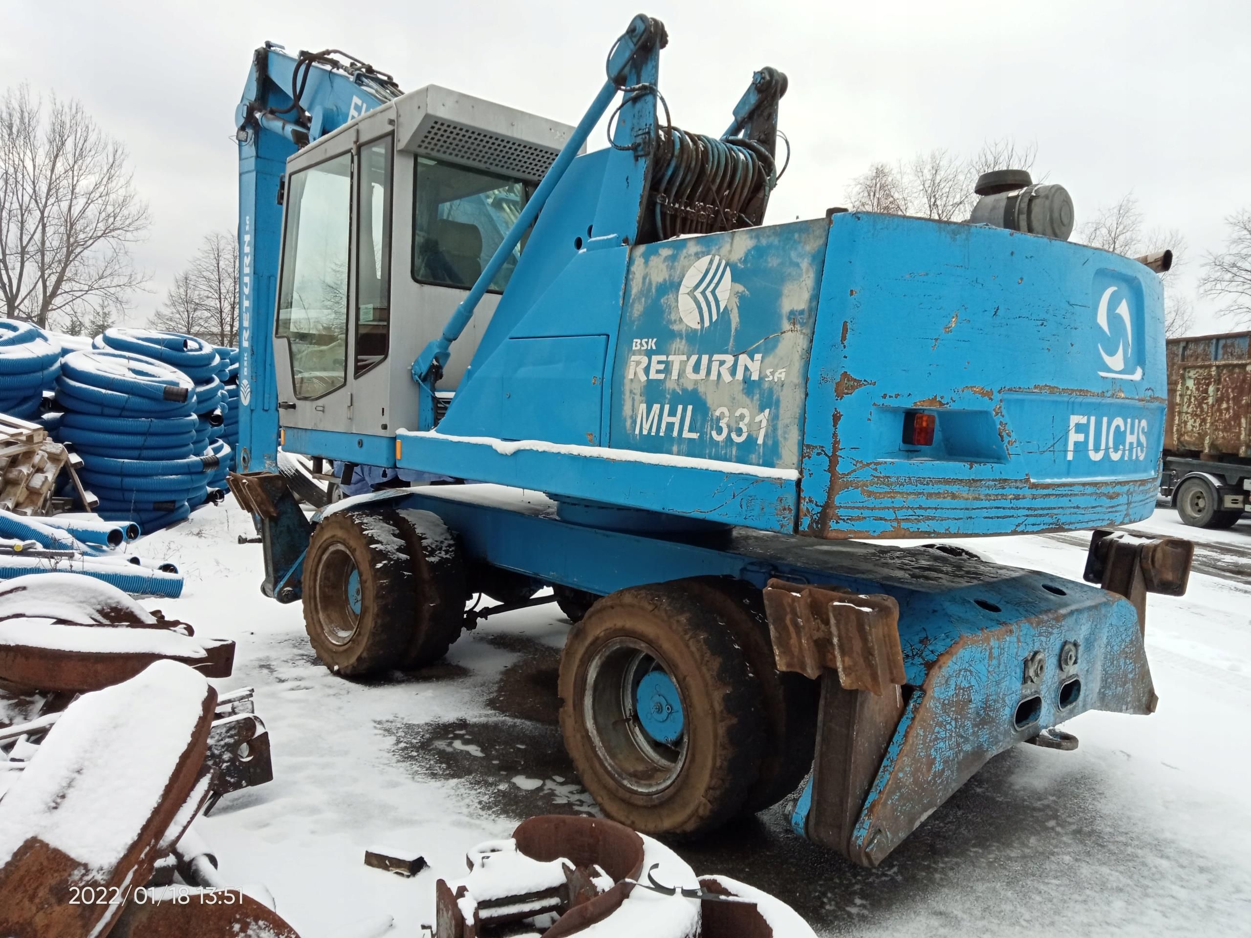 Fuchs MHL 331 rok 2003 - Opinie i ceny na Ceneo.pl