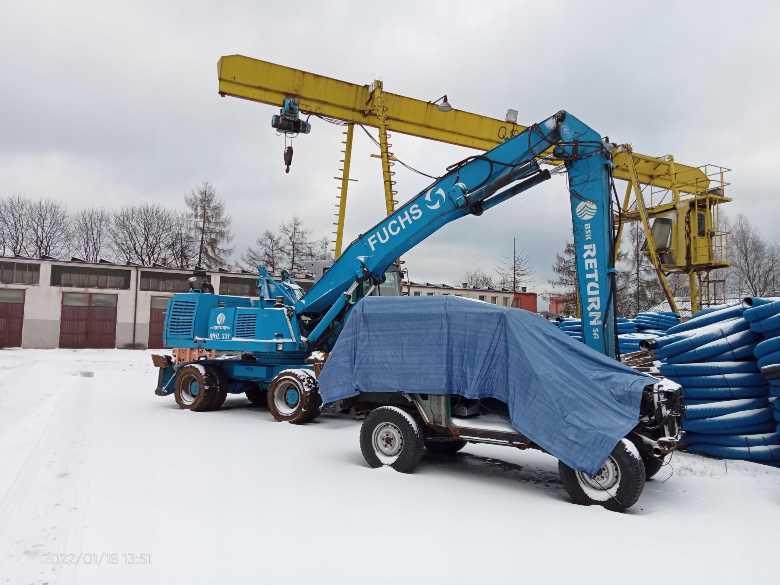 Fuchs MHL 331 rok 2003 - Opinie i ceny na Ceneo.pl