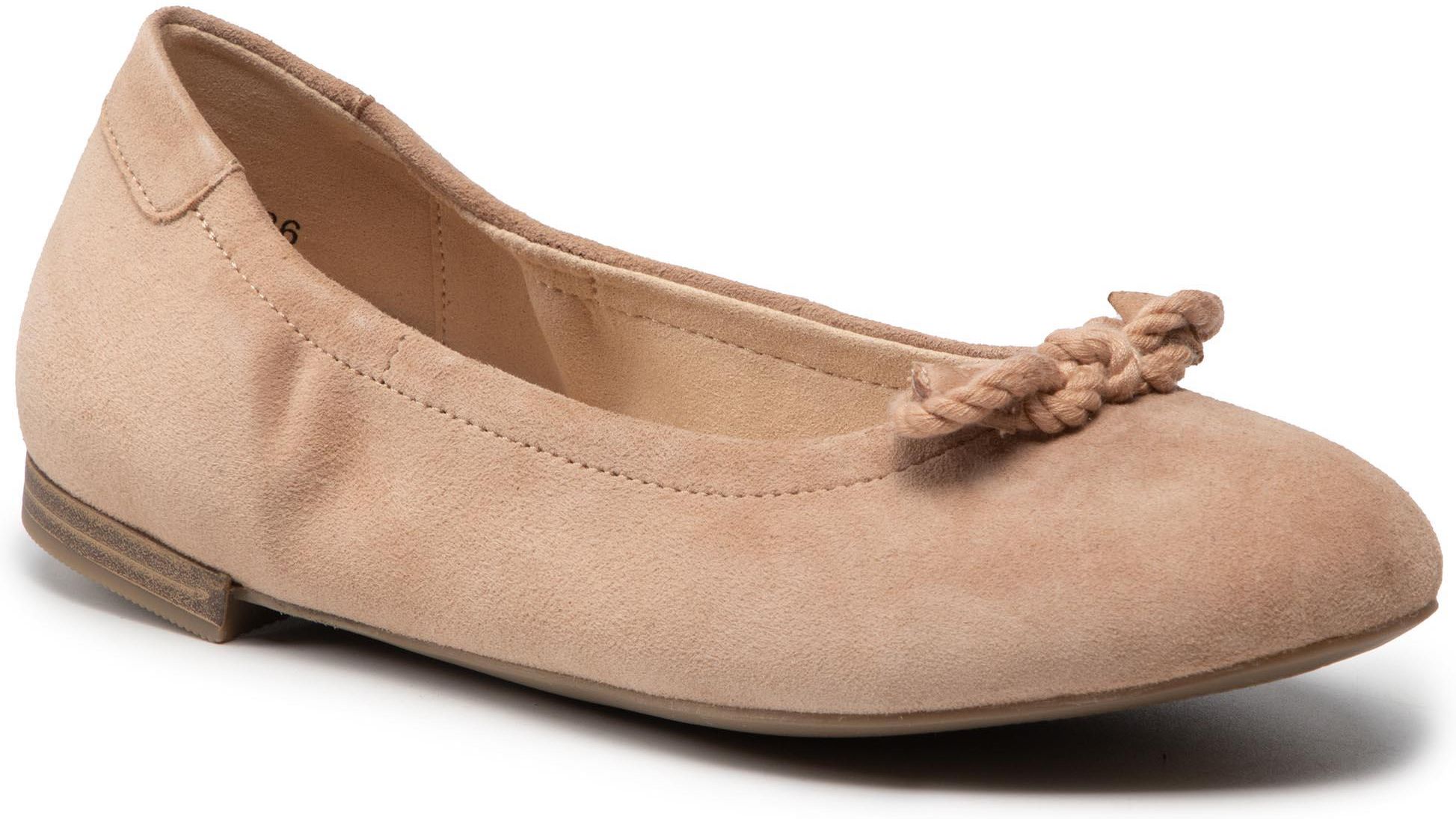 Baleriny CAPRICE - 9-22102-28 Desert Suede 480 - Ceny i opinie - Ceneo.pl