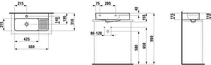 Umywalka Laufen Val Compacto 60x32Cm H8172854001091 - Opinie i ceny na ...